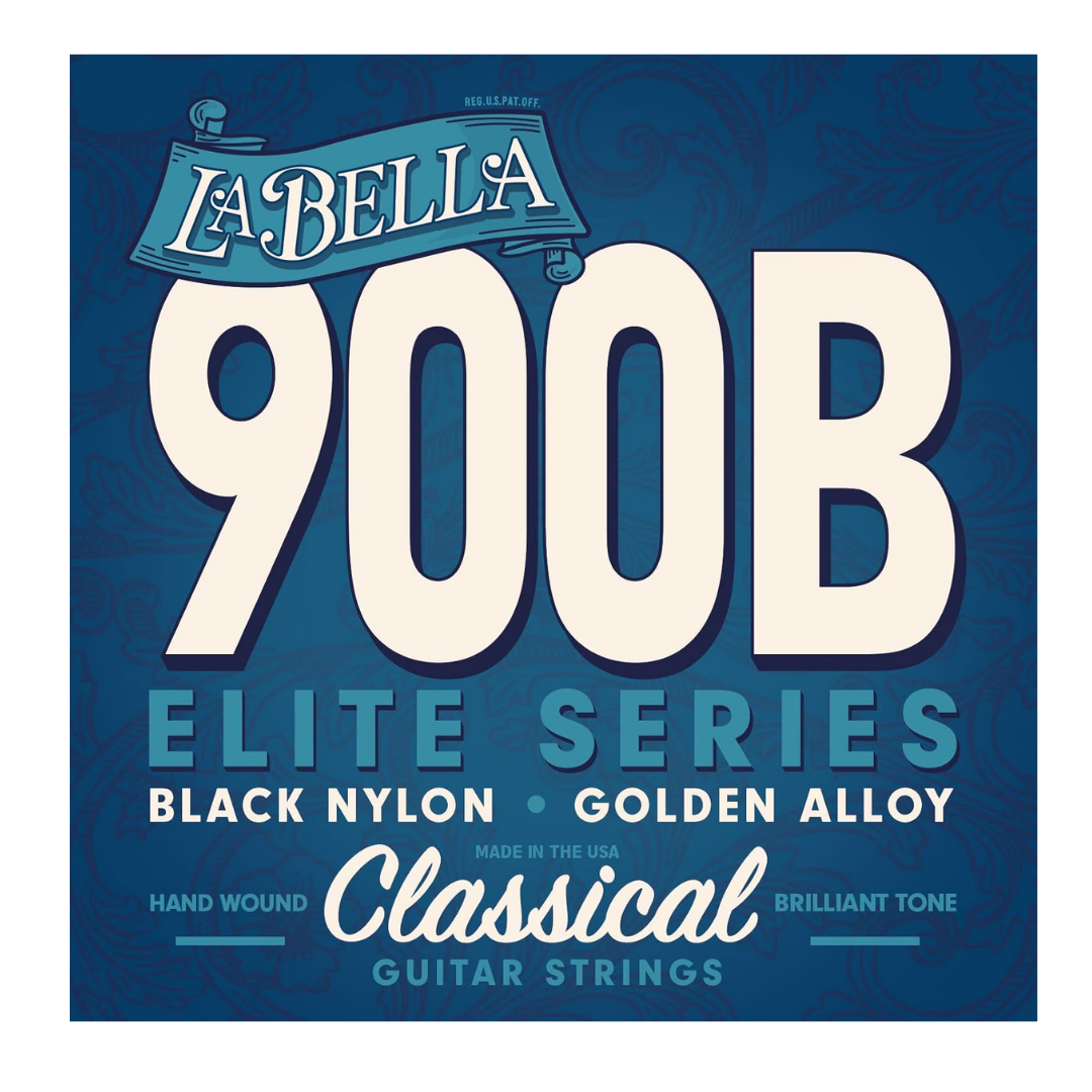 Juego De Cuerdas Para Guitarra Clásica Negra - La Bella - 900B – Cialfaro