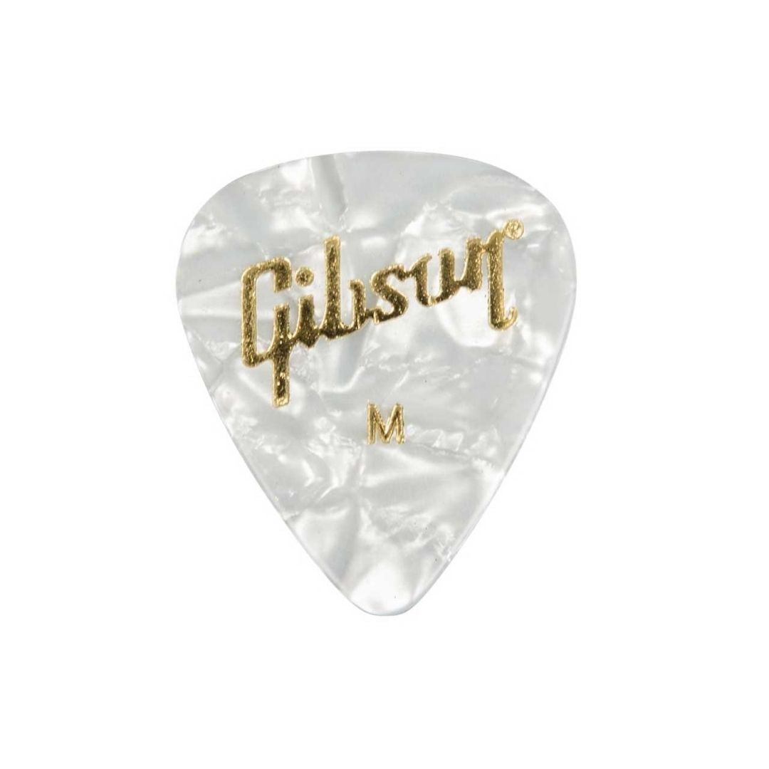 Uña Heavy Para Guitarra, Pearloid White - Gibson - GIB-APRW12-74H ...