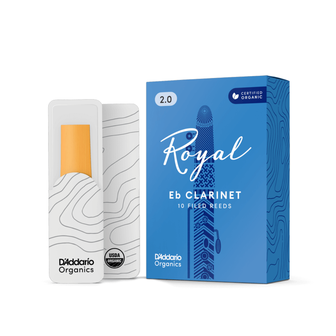 Caña Para Clarinete Eb N.2 Organic Royal (Unidad) - D'addario - RBB102 ...