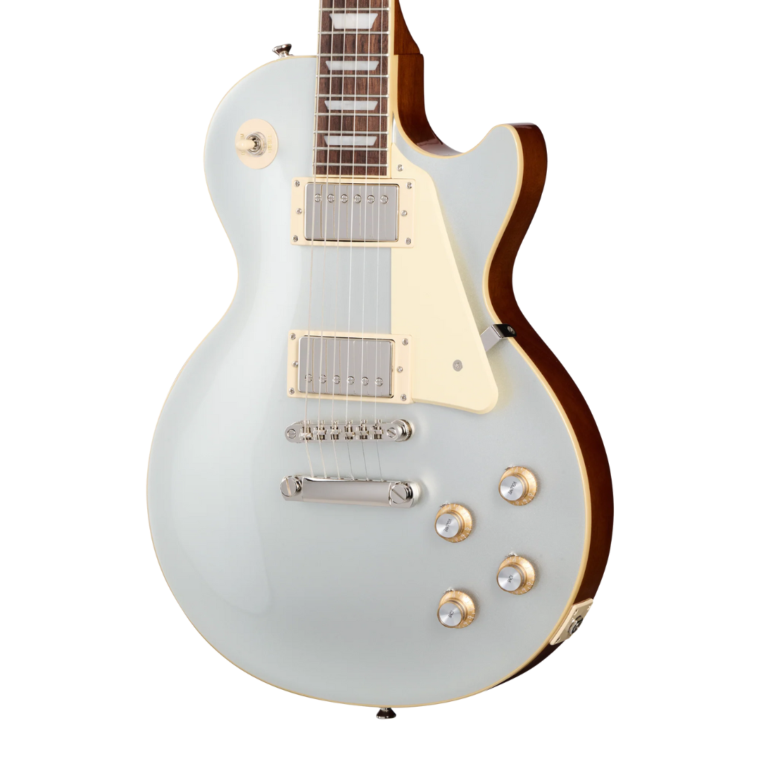 Guitarra Eléctrica Les Paul Standard 60S Incluye Estuche, Color Silver ...