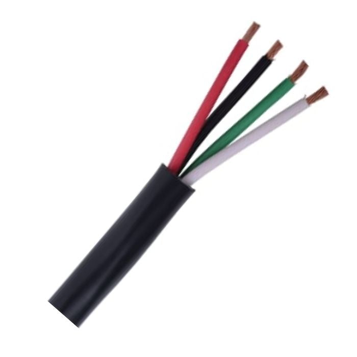 Cable Para Instalación, Negro - Liberty - 16-4C-DB-BLK – Cialfaro