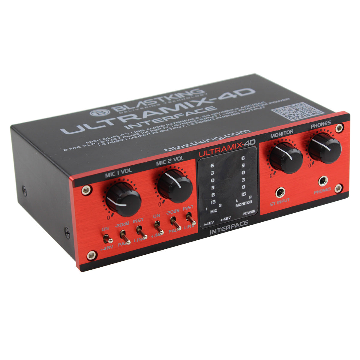 Interfaz De Audio Ultramix 4D - Blastking - ULTRAMIX-4D – Cialfaro